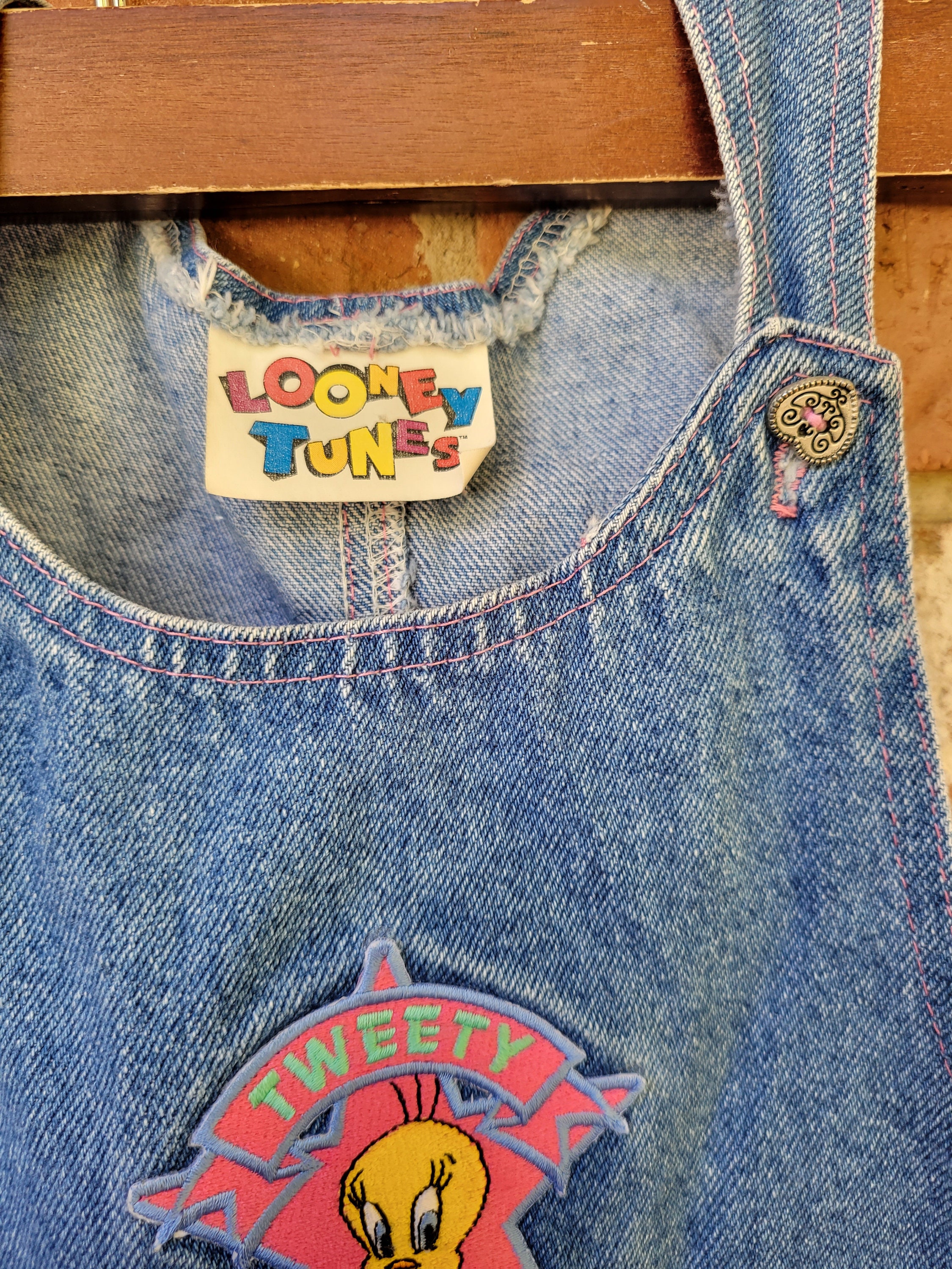 Vintage Tweety Denim Jumper - Etsy