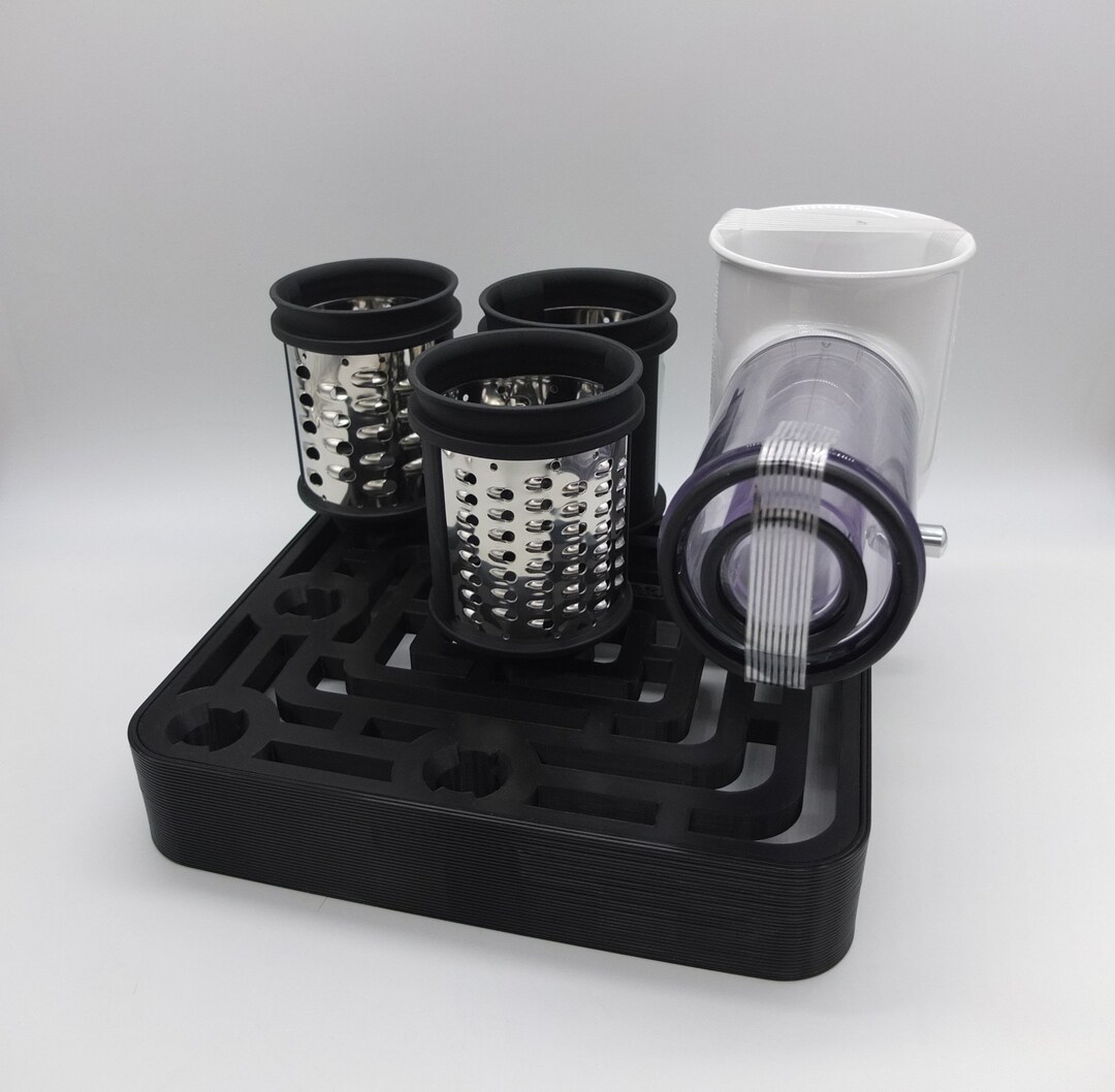 Kitchenaid Grater Rasp Holder for 7 Attachments Stand Storage Storage ...