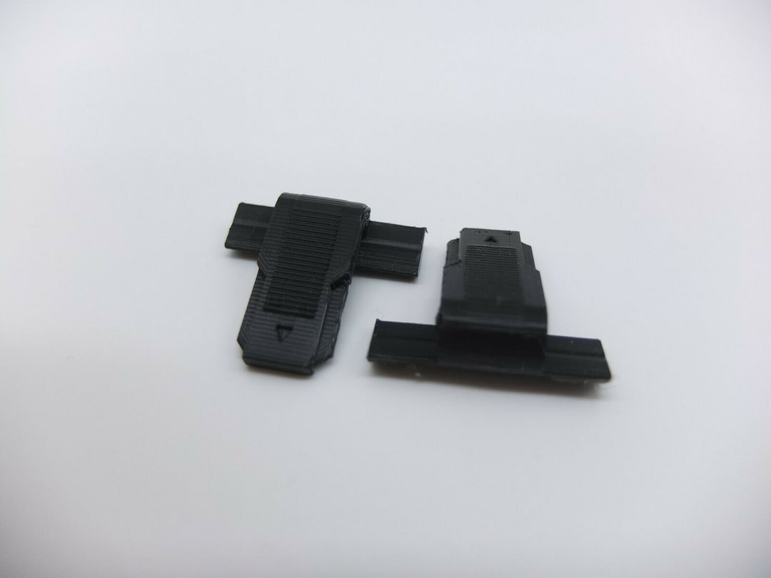 Akai GX 77 Hinge Retaining Clip Cover 2 Pieces Set 3D Black NEW - Etsy