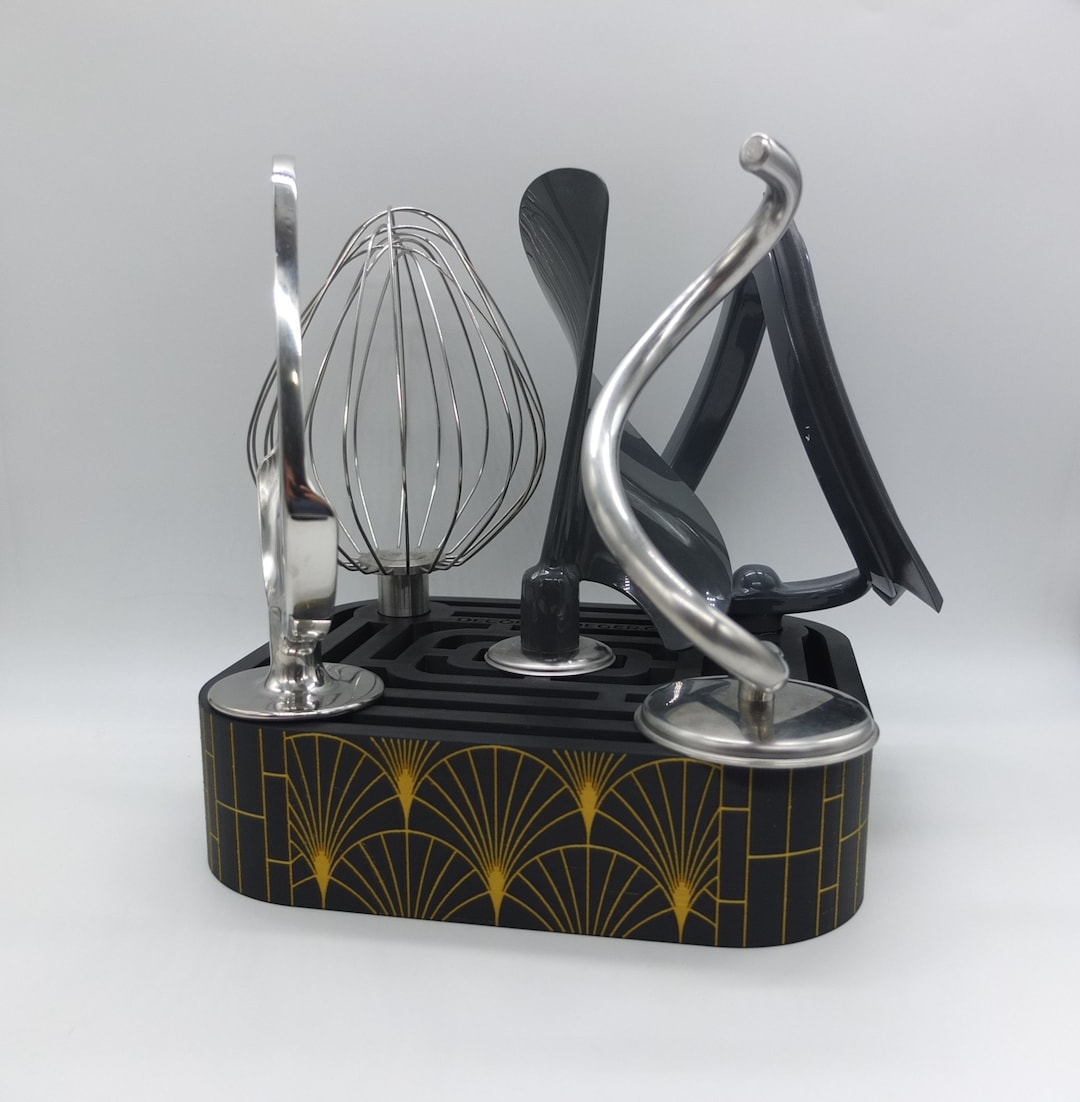 Premium Special Kenwood Chef Attachments Holder for 5 Attachments Stand ...