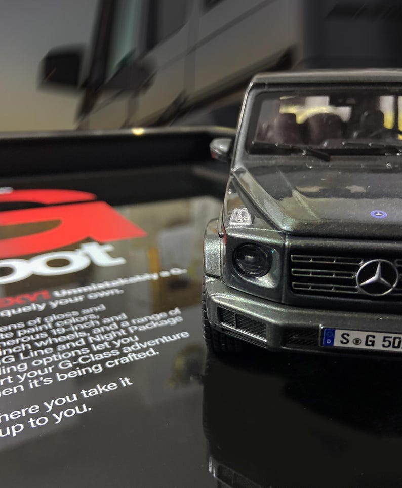 G Class Wall Art, Movie Poster, Mercedes Diecast, Gift for Car Lovers ...