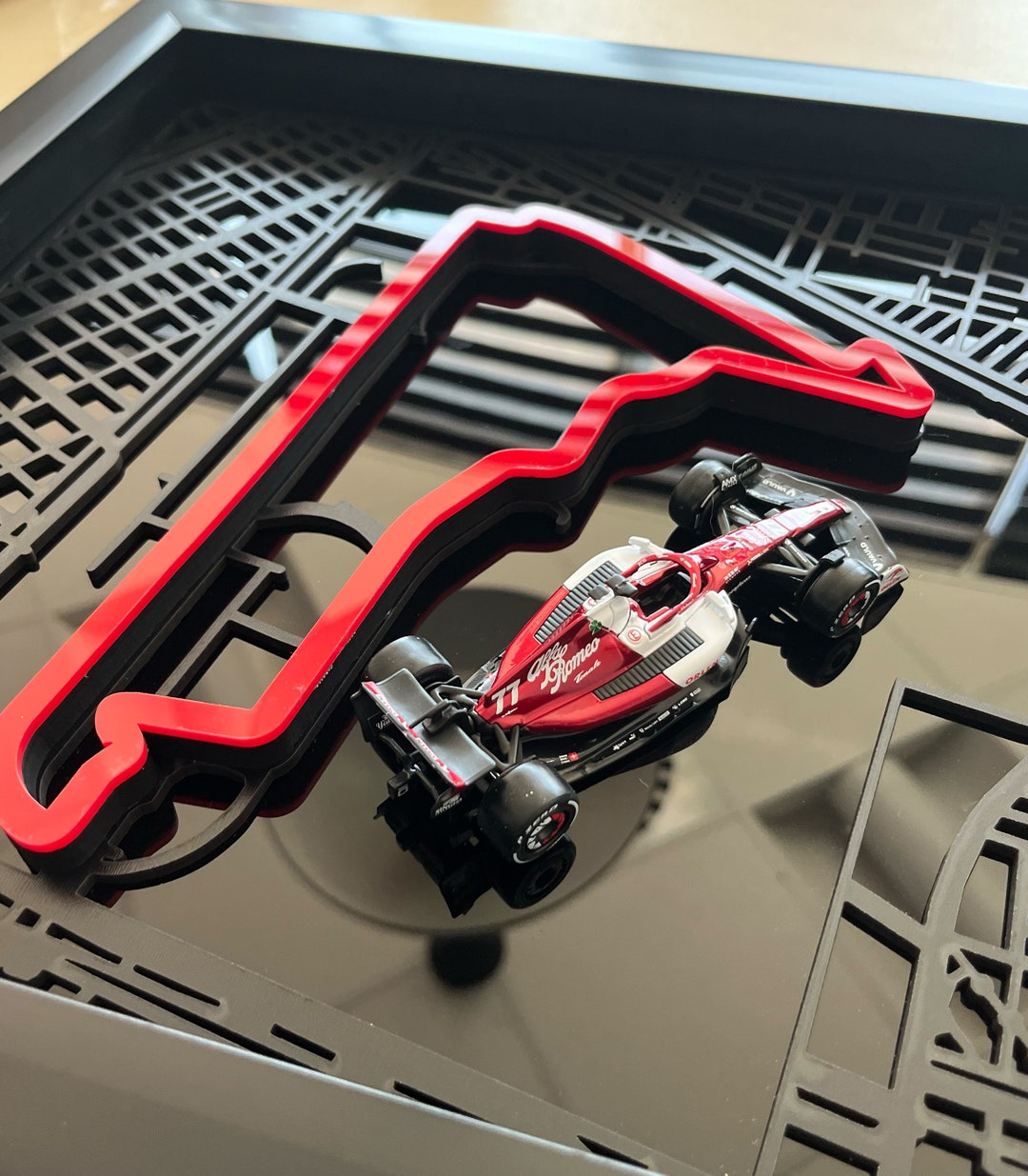 Mexico Circuit Map and Formula 1 Car Frame - Etsy UK