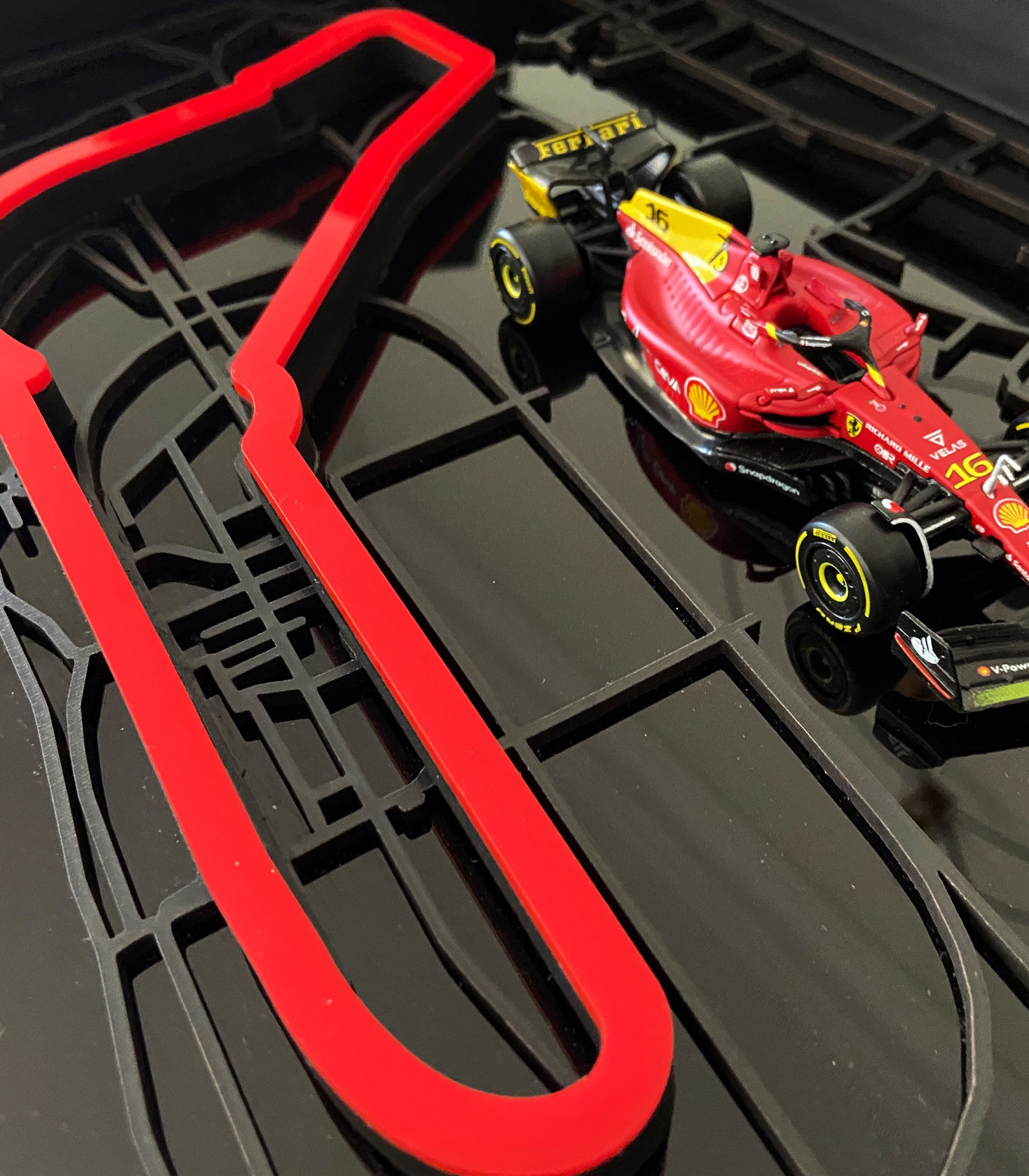 Monza Circuit Map and F1 Car, Frame - Etsy