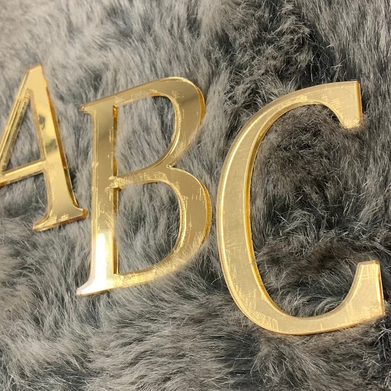 Acrylic Letters - Etsy