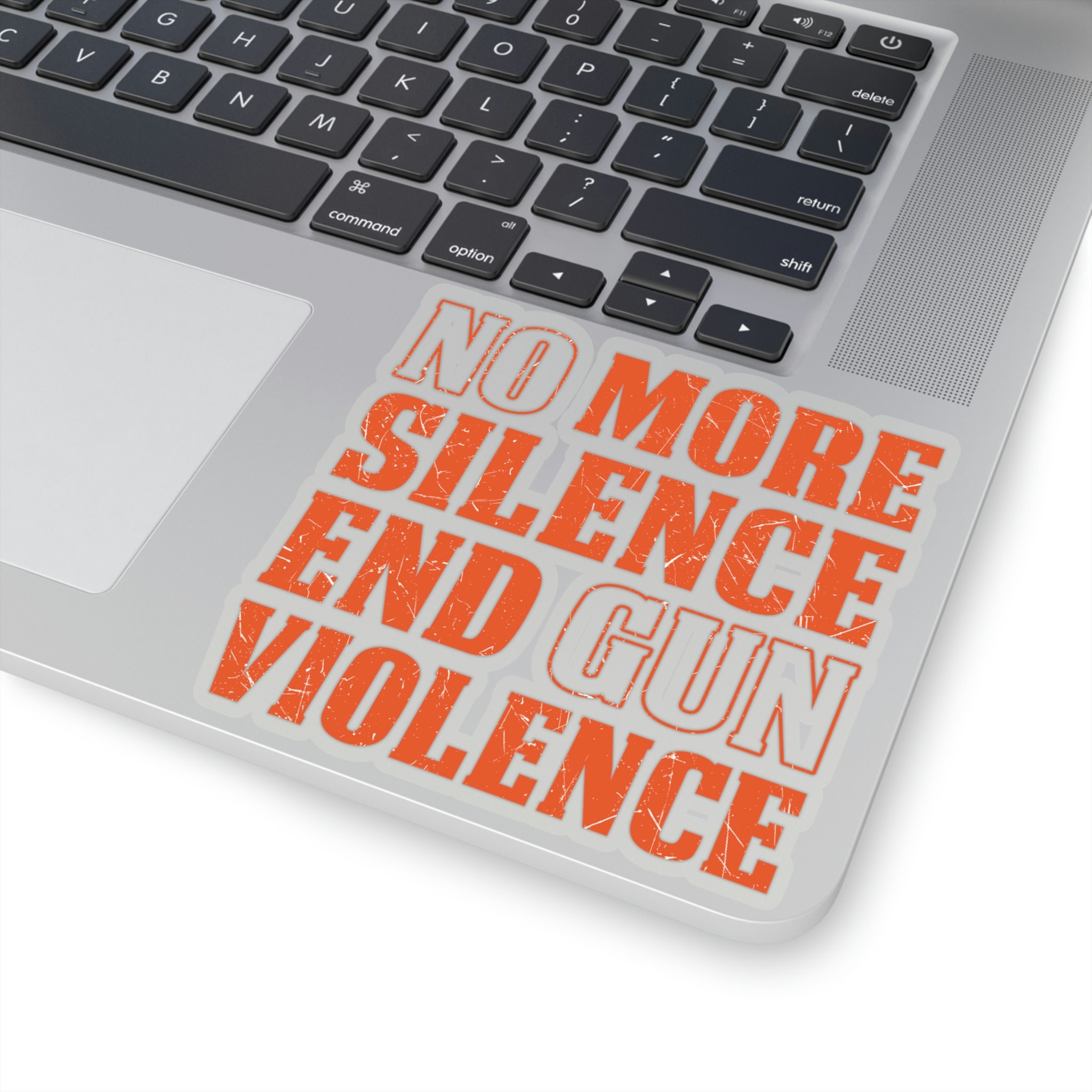 No More Silence Sticker, End Gun Violence Sticker, No More Gun Violence ...