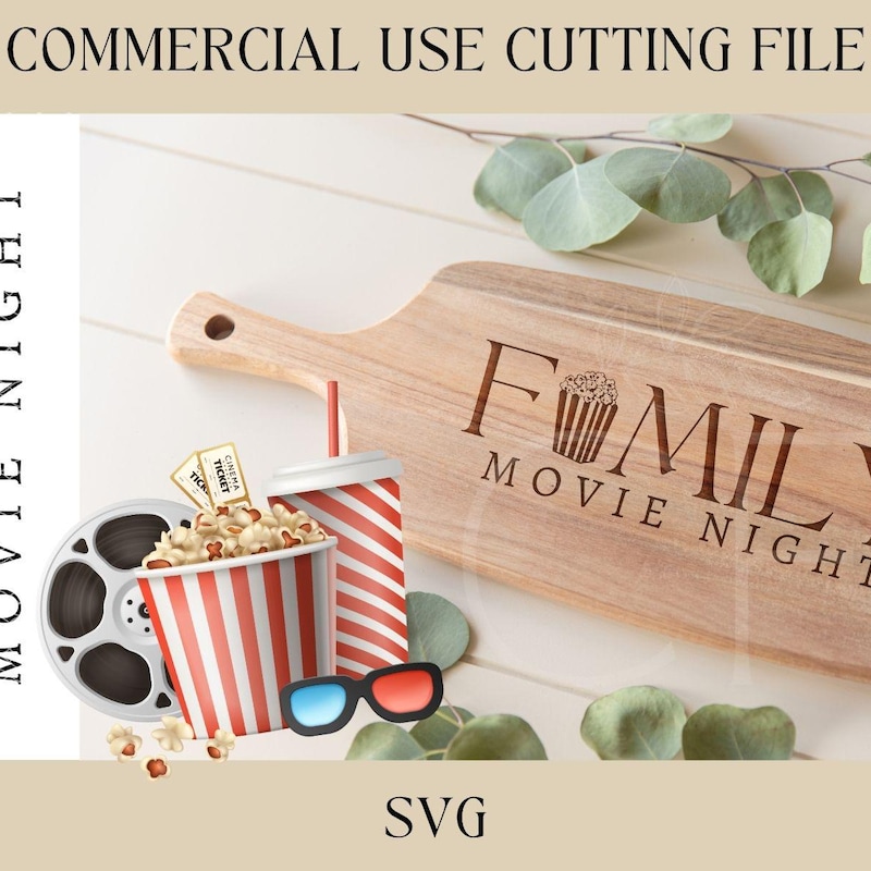 Family Movie Night Trays - Etsy