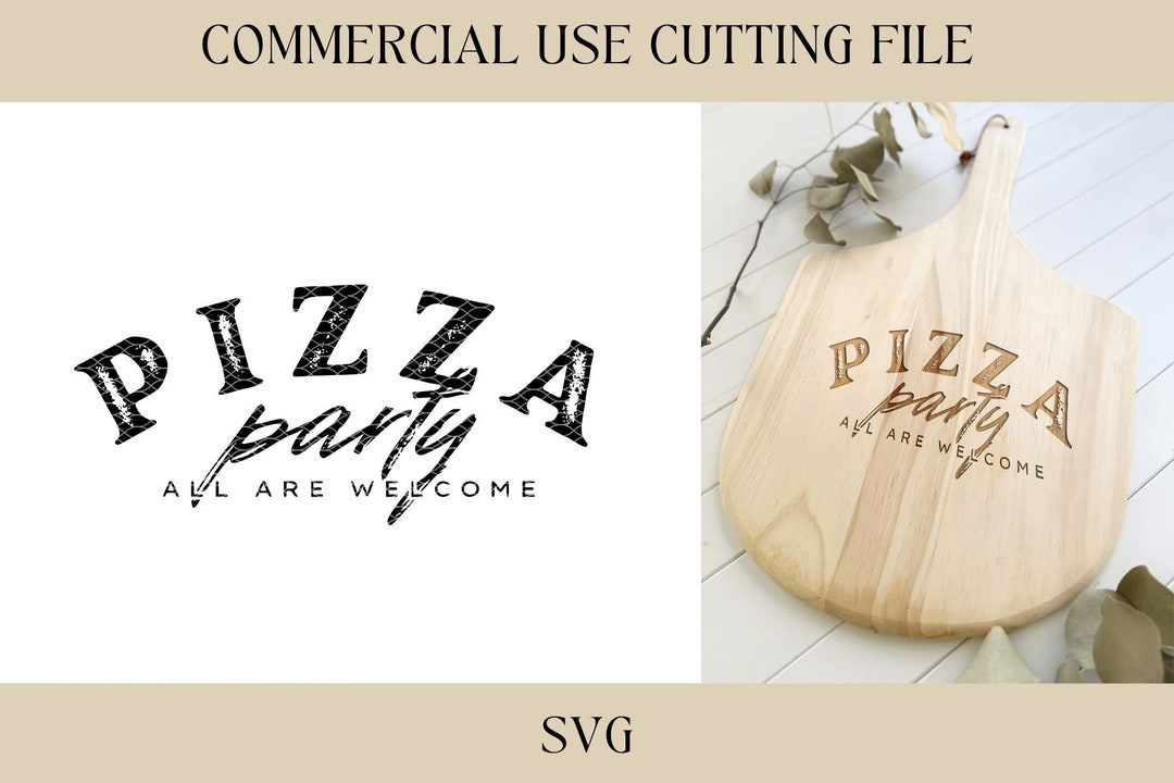 Pizza Party Pizza Peel Designs SVG | Tray SVG | Digital Download ...