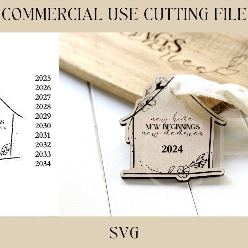 New Home Svg - Etsy