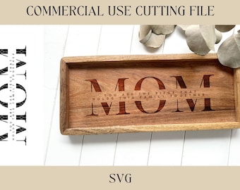 Mom Piece That Holds Us Together Catch All Tray Designs SVG | Key Tray ...