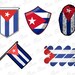 Cuba Flag Bundle (5), Cuba National Country Banner, Bandera De Cuba ...