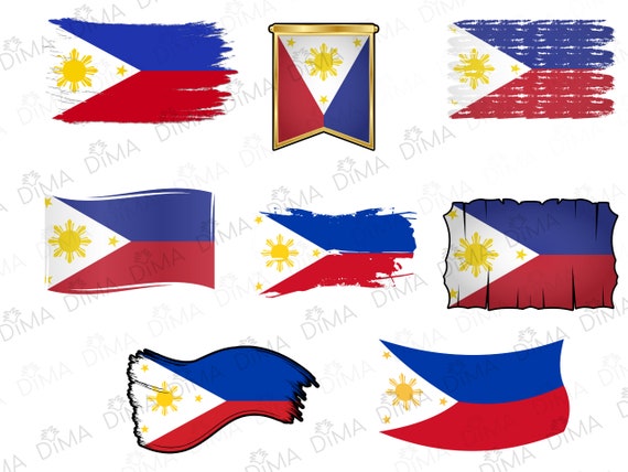 Philippines Flag People Bundle 8 Philippines National - Etsy Canada