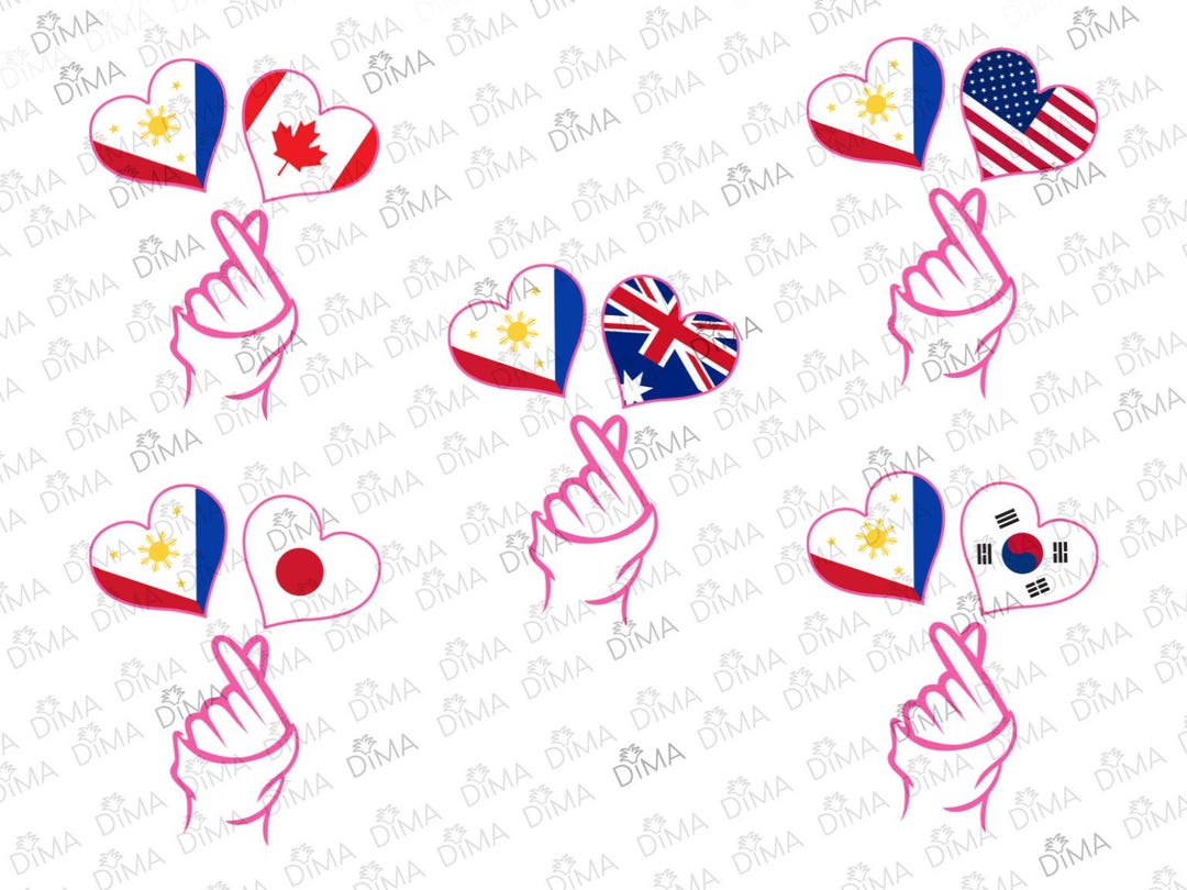 Philippines and Others Flag (5), America, Canada, Japan, Australia ...