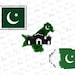 Pakistan Flag Bundle: Crescent Moon and Star (SVG PNG DXF) - Etsy