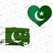 Pakistan Flag Bundle: Crescent Moon and Star (SVG PNG DXF) - Etsy
