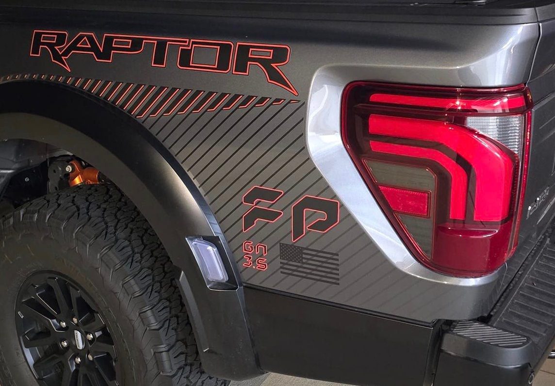 FP Performance Decal Raptor Gen 1-3 - CUSTOM OUTLINE - Etsy