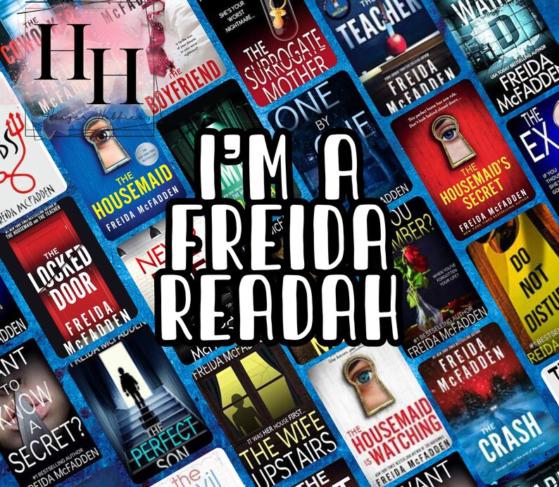 Freida Mcfadden Book Tumbler Wrap - Etsy