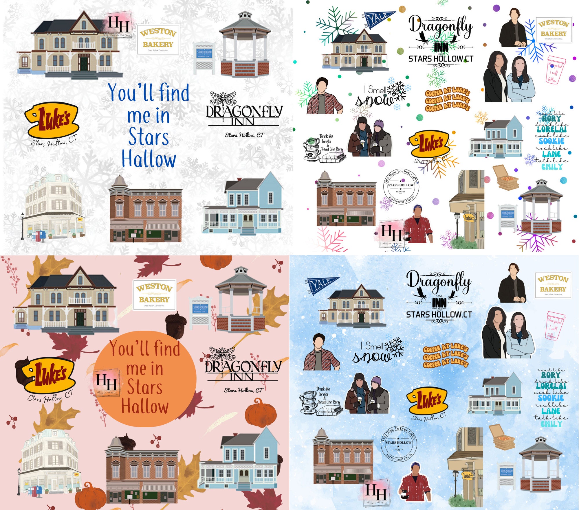 Stars Hallow Tumbler Wrap - Etsy