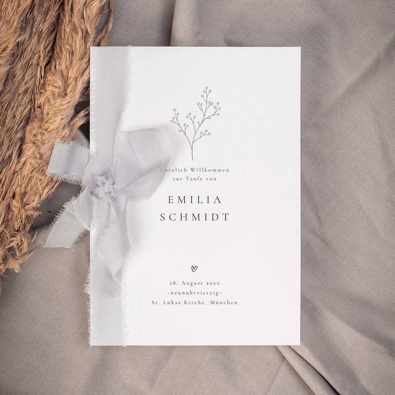Baptism Procedure Booklet - Etsy