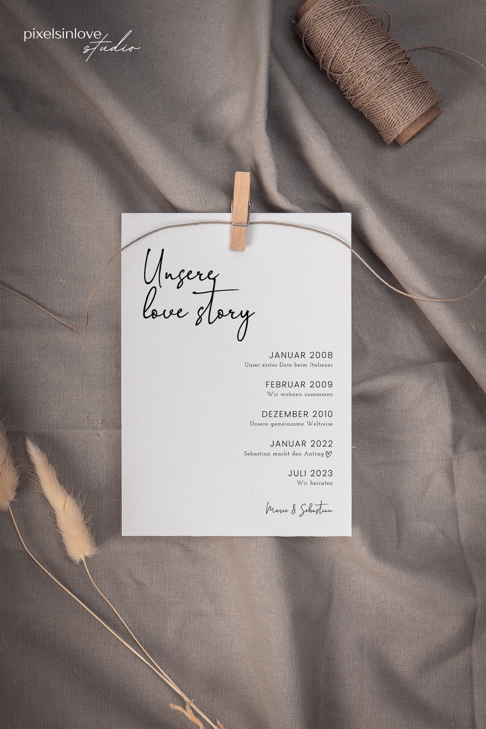 TIMON Personalized Poster: in Love, Engaged, Married, Digital DIY ...