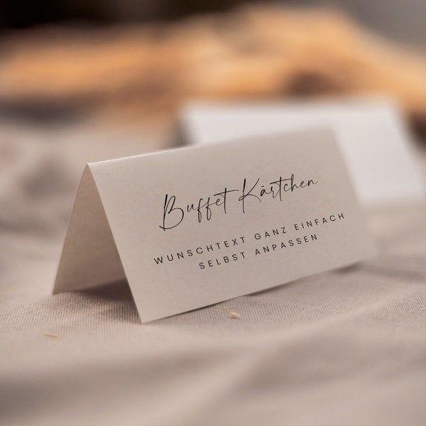 Buy Digital Buffet Tags Online In India - Etsy India