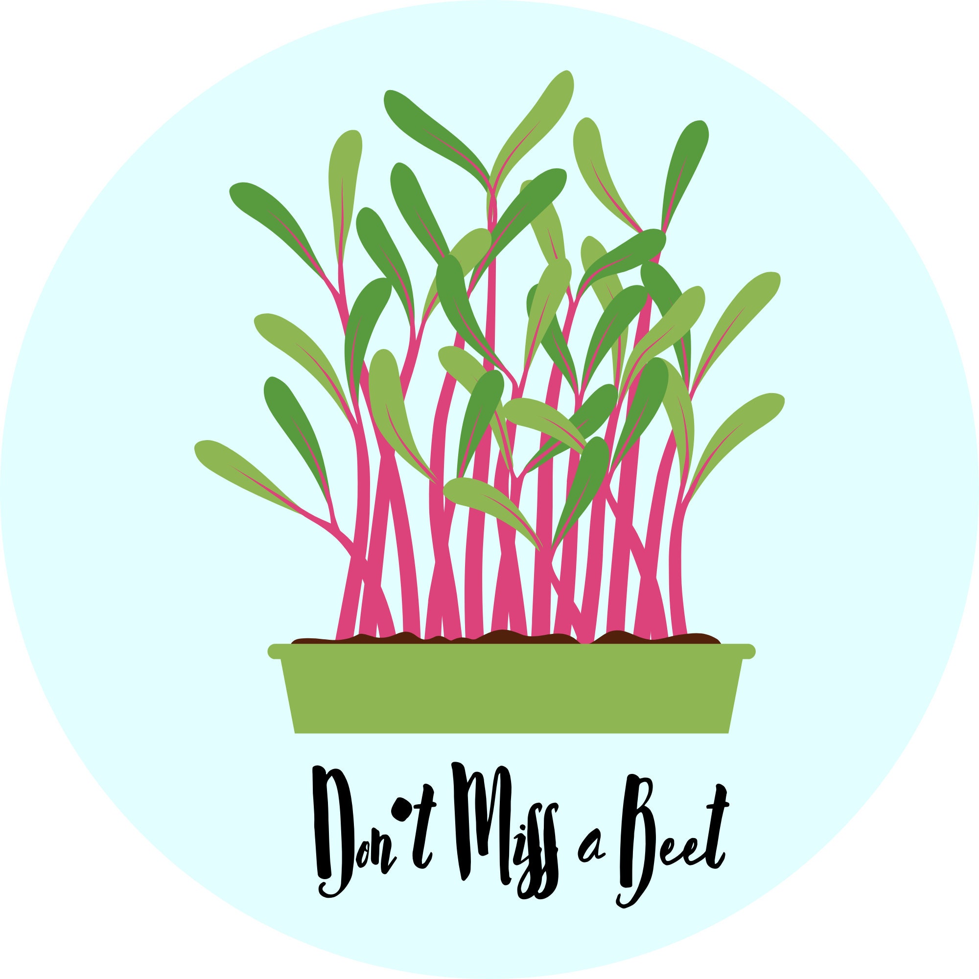 Microgreen Sticker Pack - Etsy