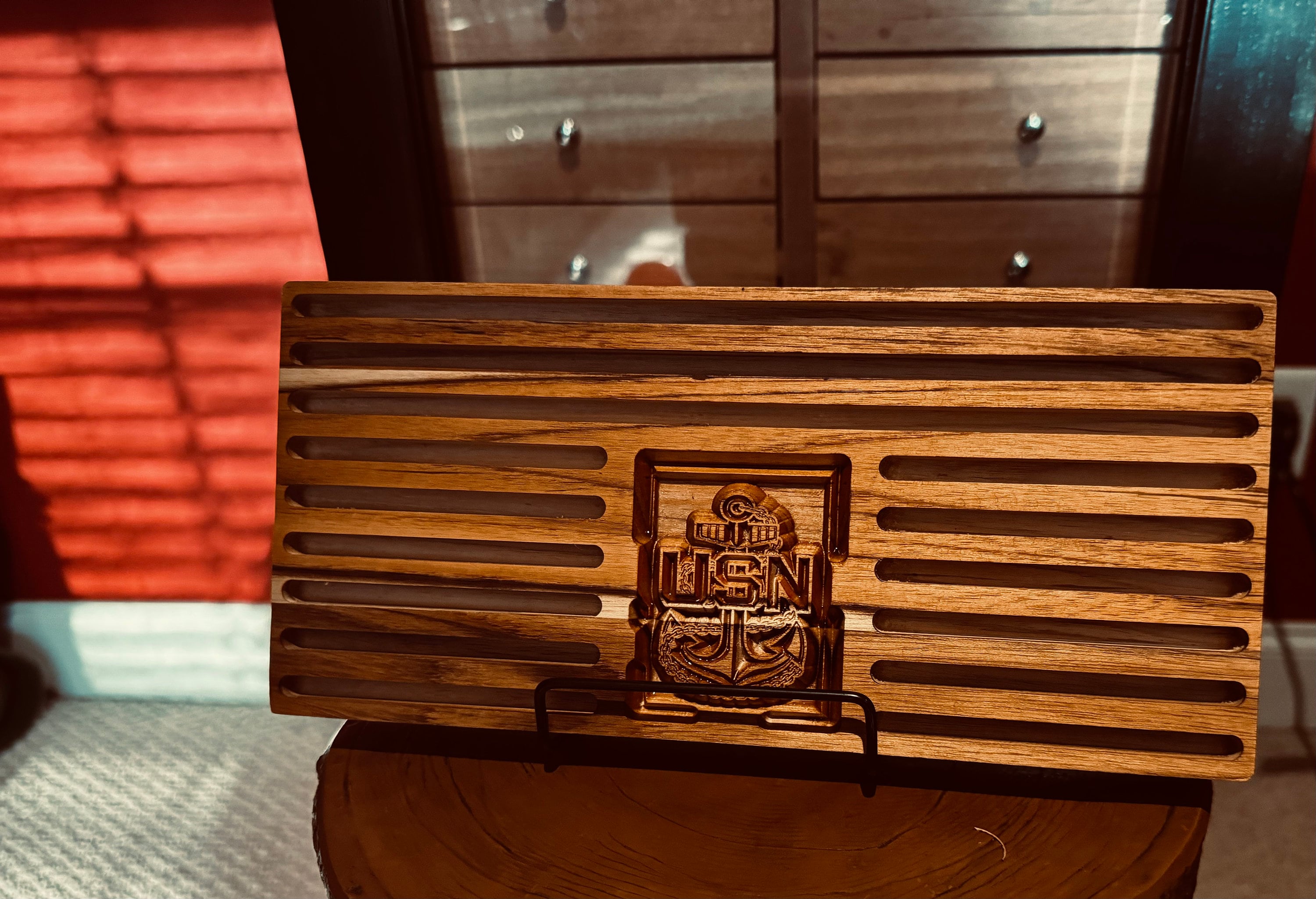 Navy Chief Desktop Challenge Coin Display 40 Coins - Etsy