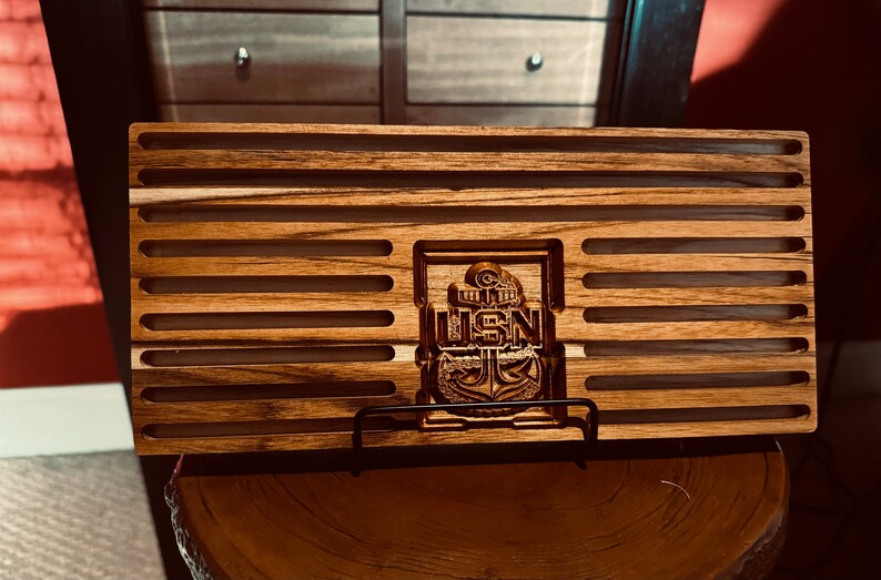 Desktop Challenge Coin Display Rack 50 Coins - Etsy