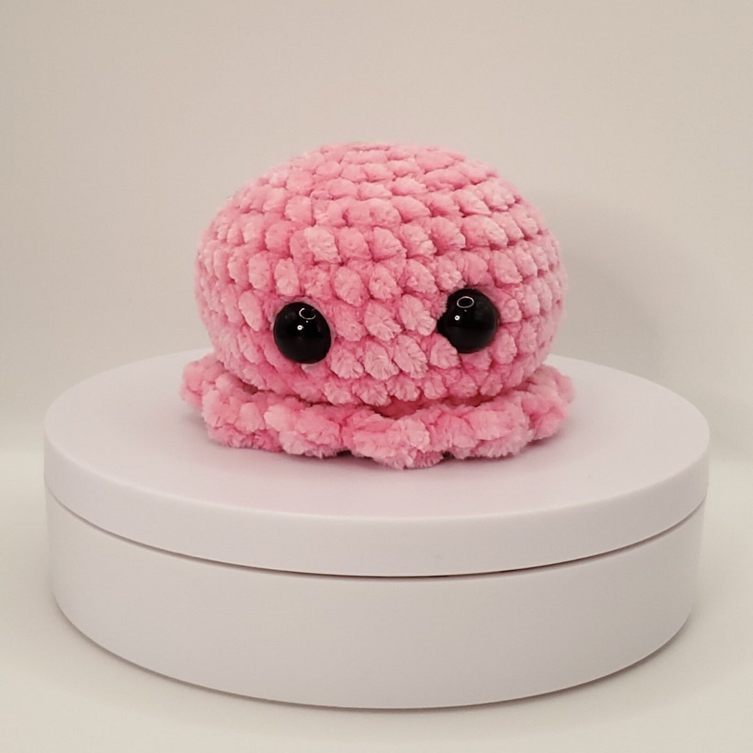 Pink Mini Octo Cute Crochet Octopus Bubblegum Pink - Etsy