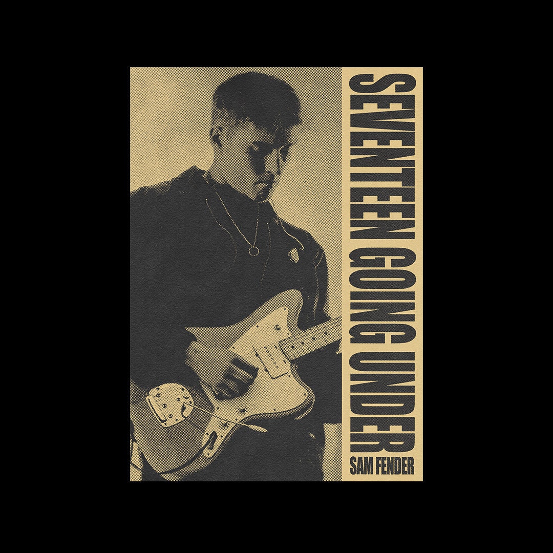 Sam Fender seventeen Going Under Poster yellow - Etsy