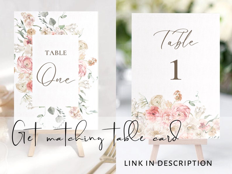 AURORA Flower Custom Printable Sign Diy Personalized Sign - Etsy