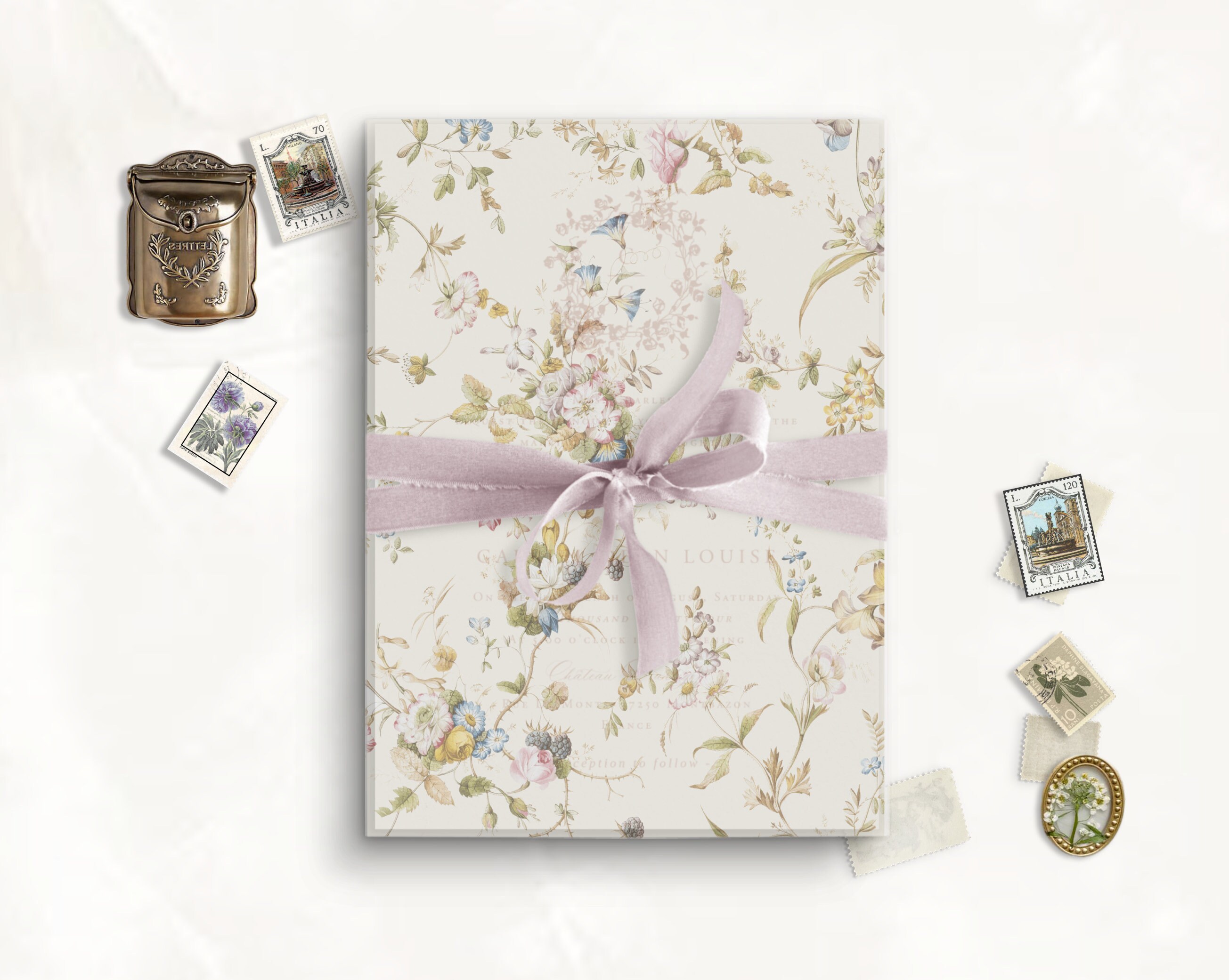 Printable Vellum Overlay for Wedding Invitation Card, Fine Art Vellum ...