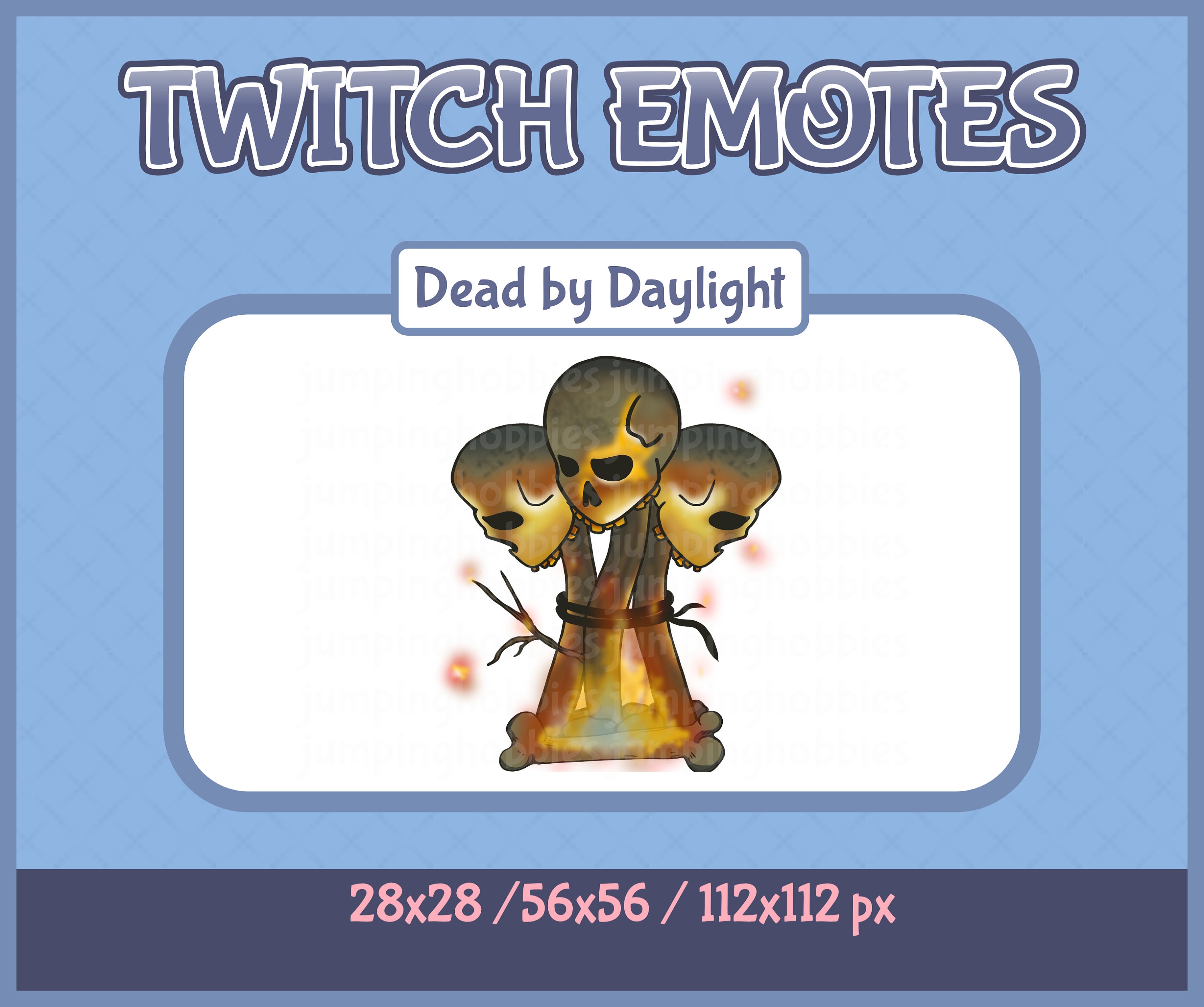 DBD Killer Hex Totem | Twitch or Discord Emote | Cute Killer Hex Totem ...