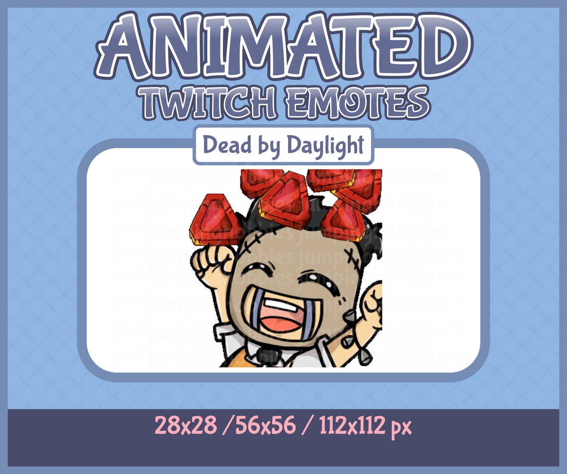 Animated DBD Hype Bloodpoint Bubba Emote Twitch or Discord Animated ...