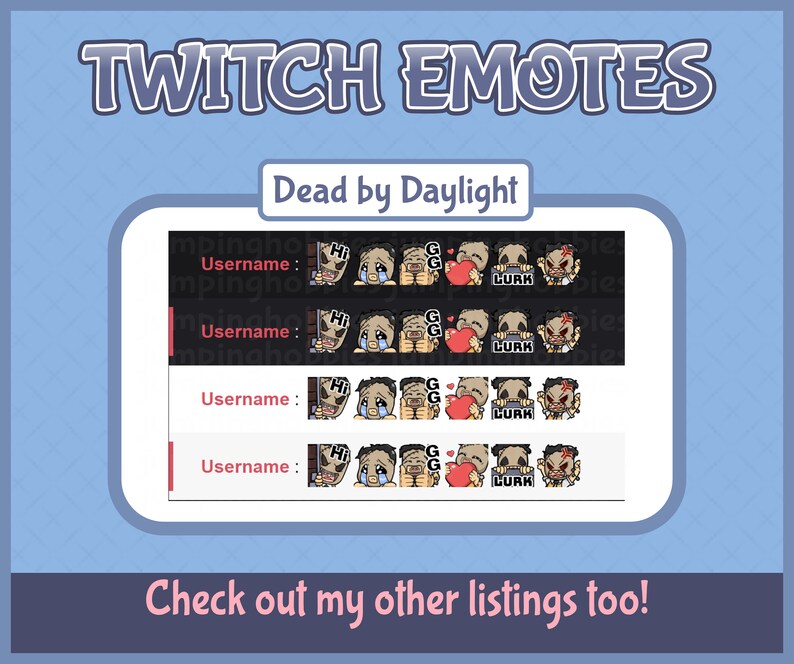 DBD Crying Kawaii Chibi Bubba Emote Twitch or Discord Cute - Etsy