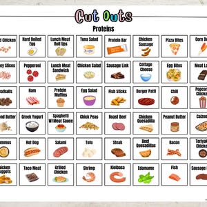 Build Your Own Lunch| Printable School Lunch Organizer for Kids| Pack ...