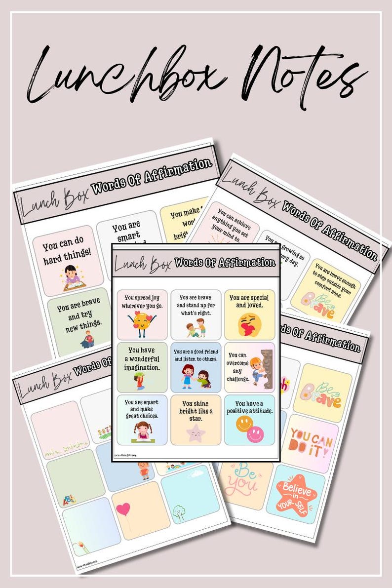 Back to School Planner Printable – Kids Daily School Checklist, Kids ...
