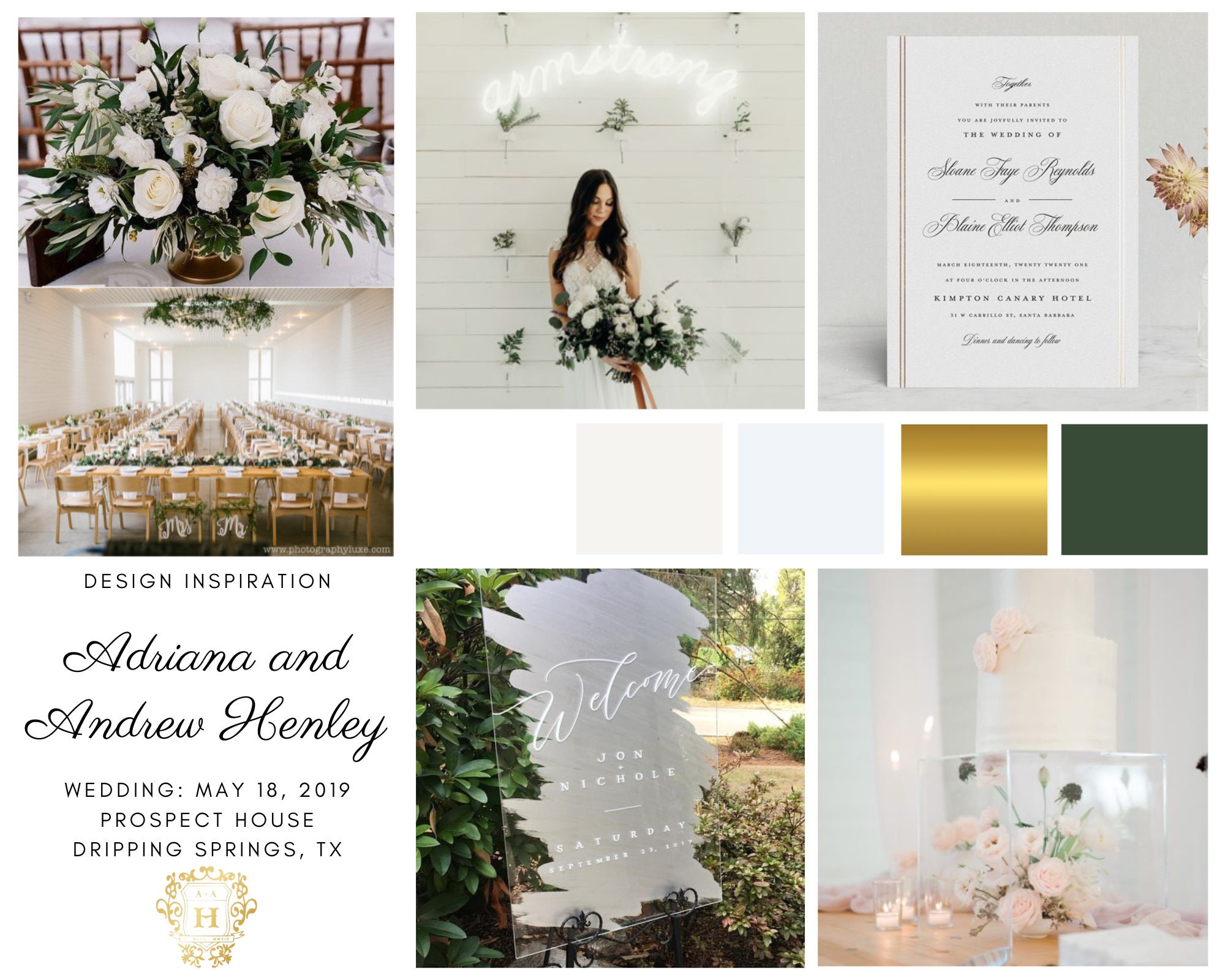 Mood Board Canva Template Digital Event Planning Template for Event ...