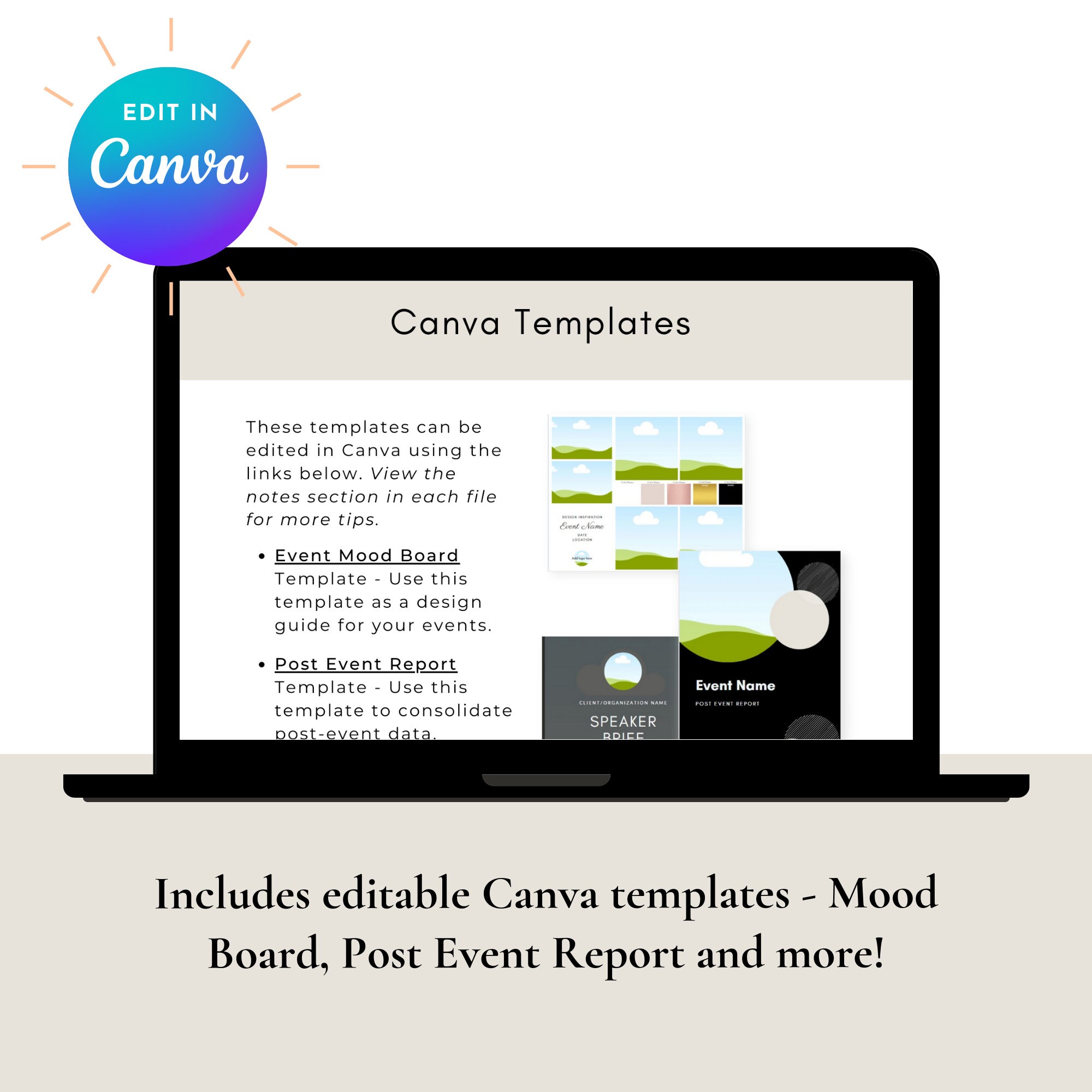 Digital Event Planning Templates for Event Managers: Corporate Event ...