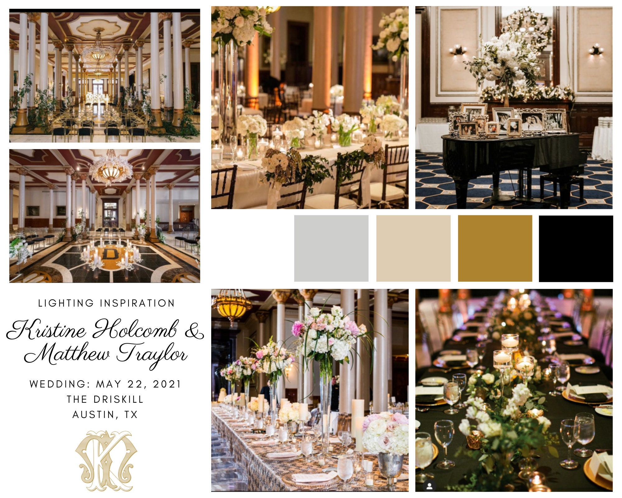 Mood Board Canva Template Digital Event Planning Template for Event ...