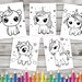 17 Cute Unicorn Coloring Pages – Magical Printable Activity Set for ...