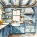 Vintage Kitchen Watercolor Clipart Bundle 10 High Quality Watercolor ...