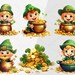 27 Digital Cute St. Patricks Clipart Set, Cute St. Patricks Sticker ...