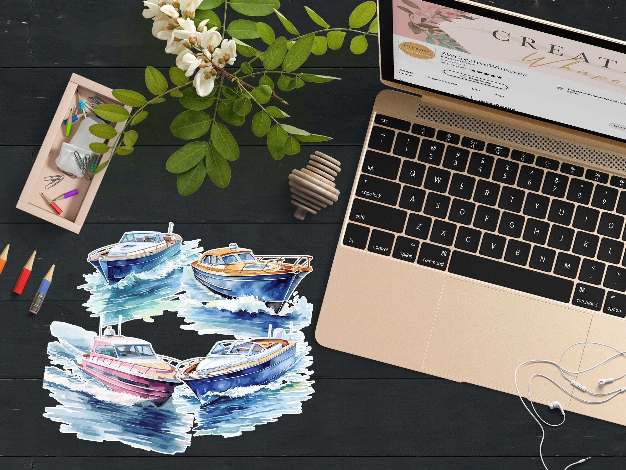 20 Watercolor Speedboat, Vehicle, SVG, PNG, Commercial Use, Clipart ...