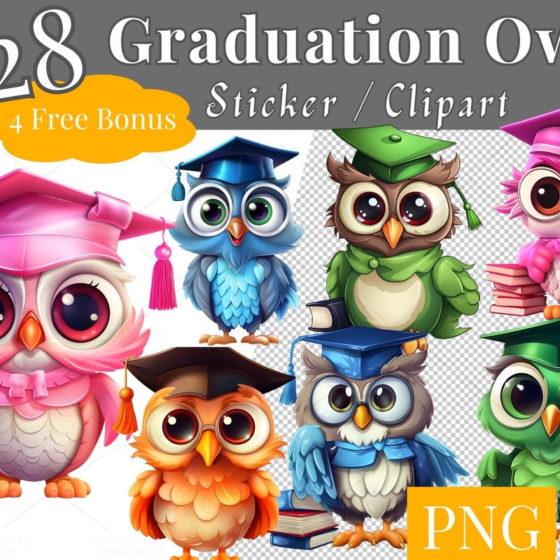 Graduation Owls - Etsy