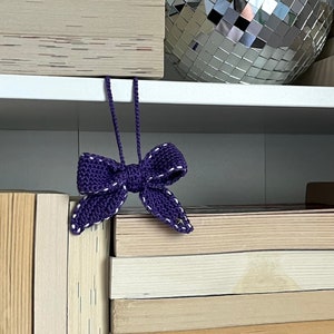 Lacy Inspired Bow Crochet Accessory - Etsy