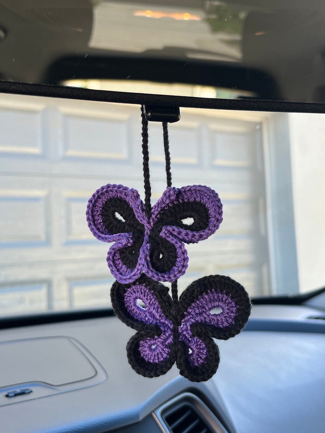 GUTS Inspired Butterflies Crochet Hanging Accessories - Etsy