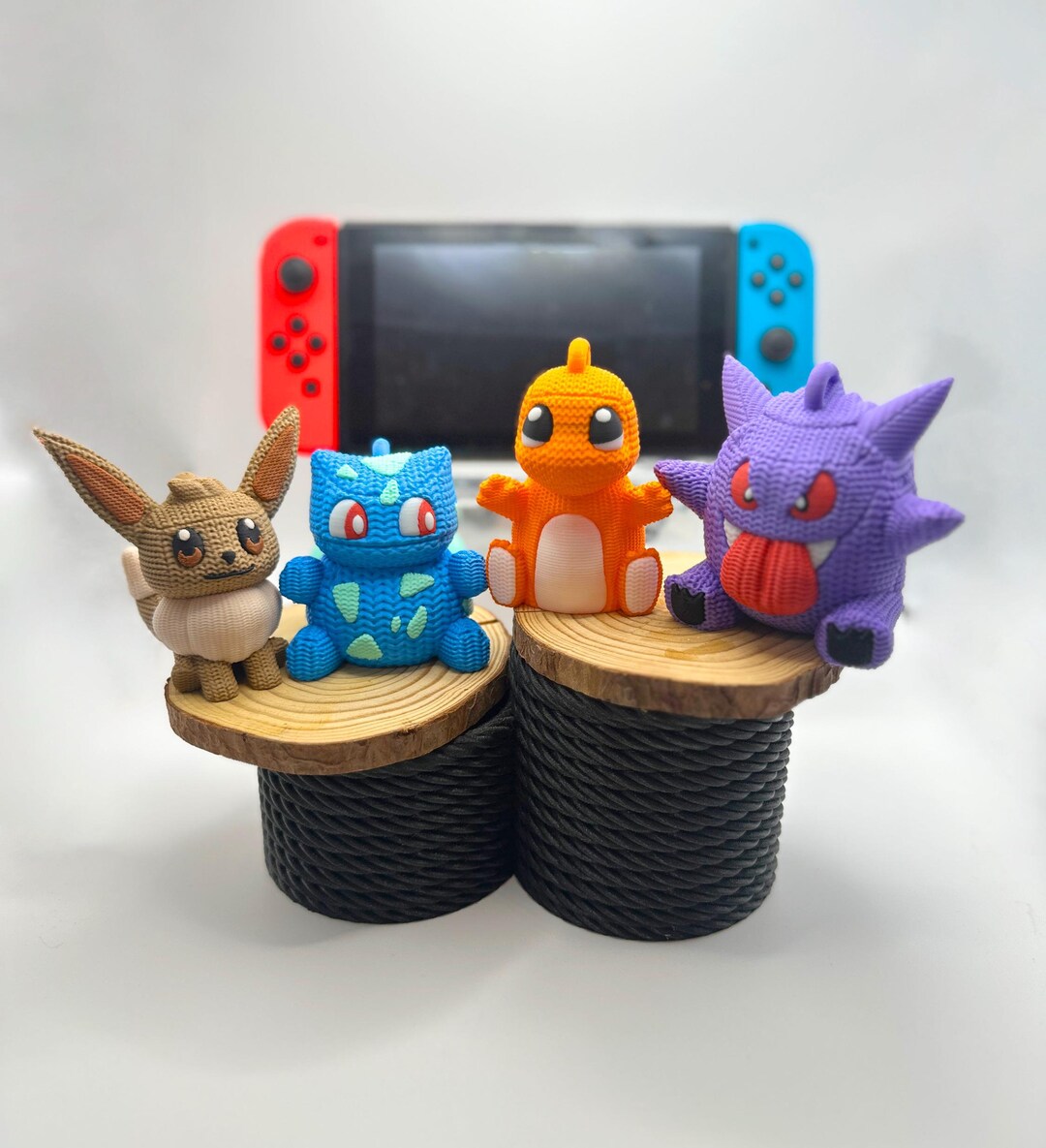 Knitted Effect Pokémon Desk Decoration Choose Your Favorite Gengar ...