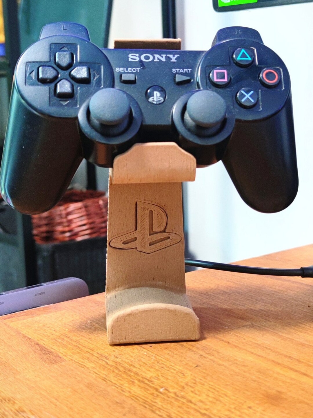 Handmade Wooden Printed Universal Controller Holder Inspired - Etsy