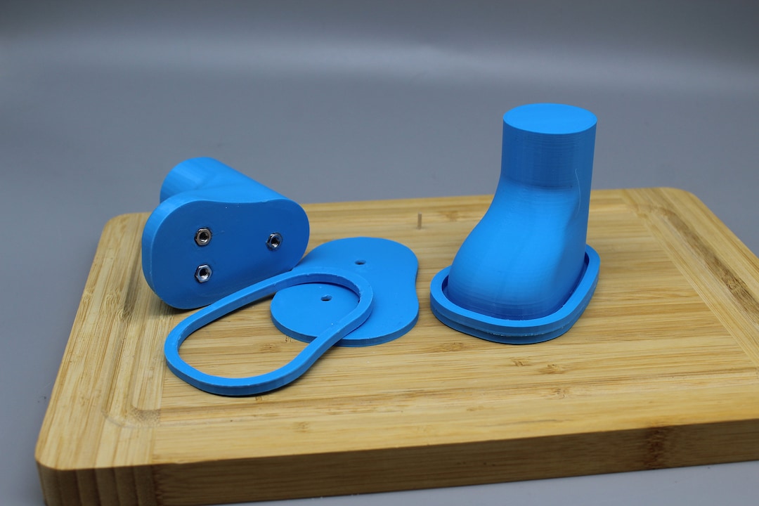 DIGITAL Files.lenght 7.5cm. 3D Printed Set of Shoe Mold for Dolls, Shoe ...