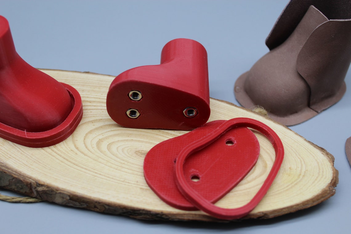DIGITAL FILES. Lenght 5.2cm. 3D Printed Set of Shoe Mold for - Etsy